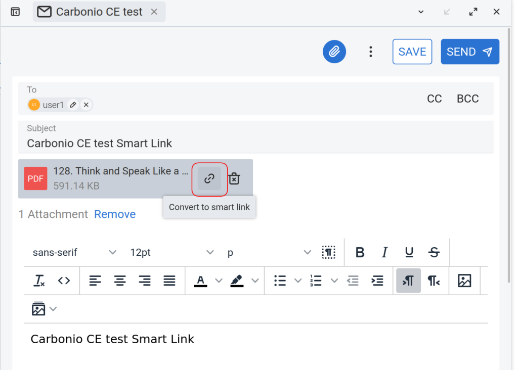 Tips Menggunakan Smart Link pada Zextras Carbonio CE - Ahmad Imanudin