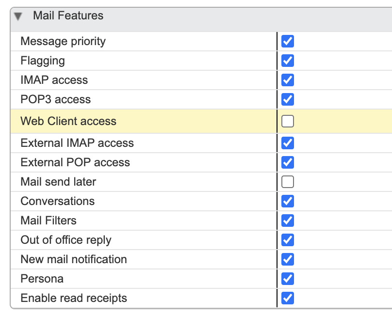 Membatasi User Akses Webmail pada Zimbra - Ahmad Imanudin