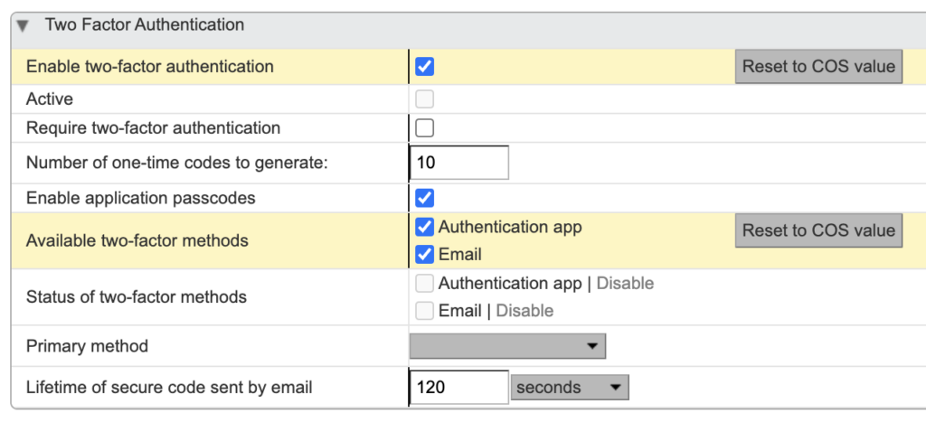 Mengaktifkan Email sebagai Opsi Two-Factor Authentication di Zimbra - Ahmad Imanudin